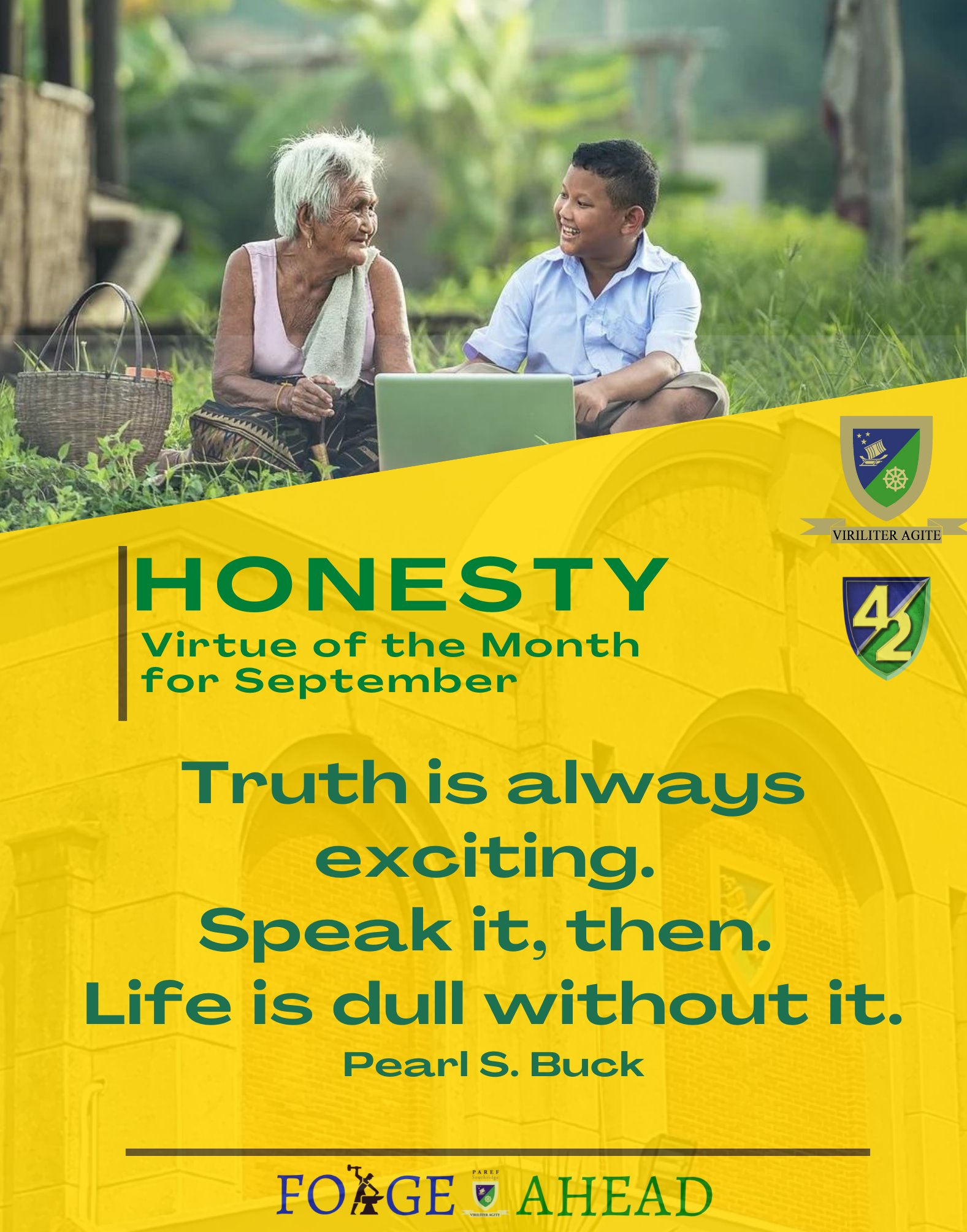 Virtue of the Month - PAREF Southridge