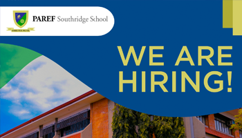 We Are Hiring - PAREF Southridge